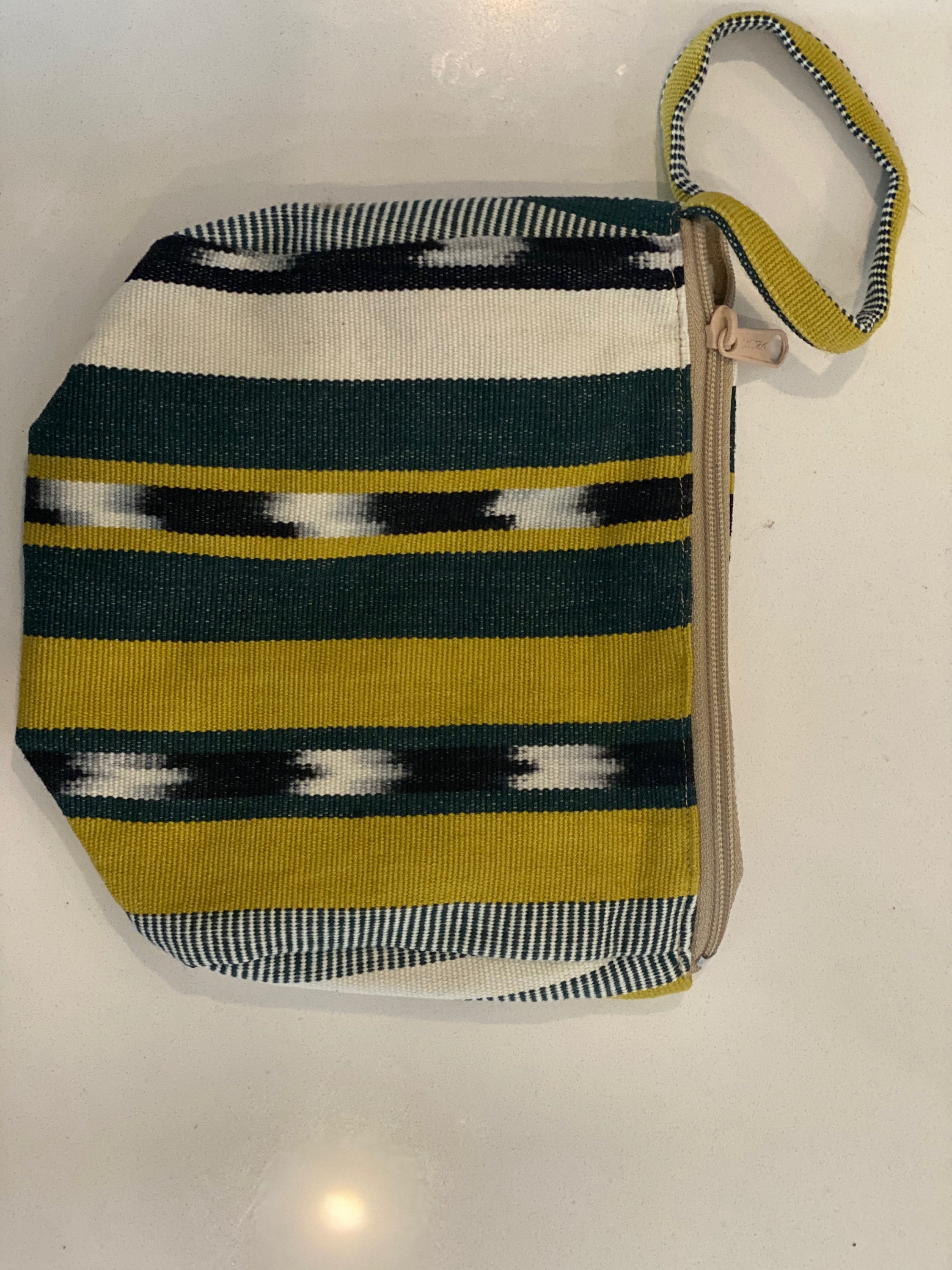 Hand-woven Stripe Pouch - Etsy