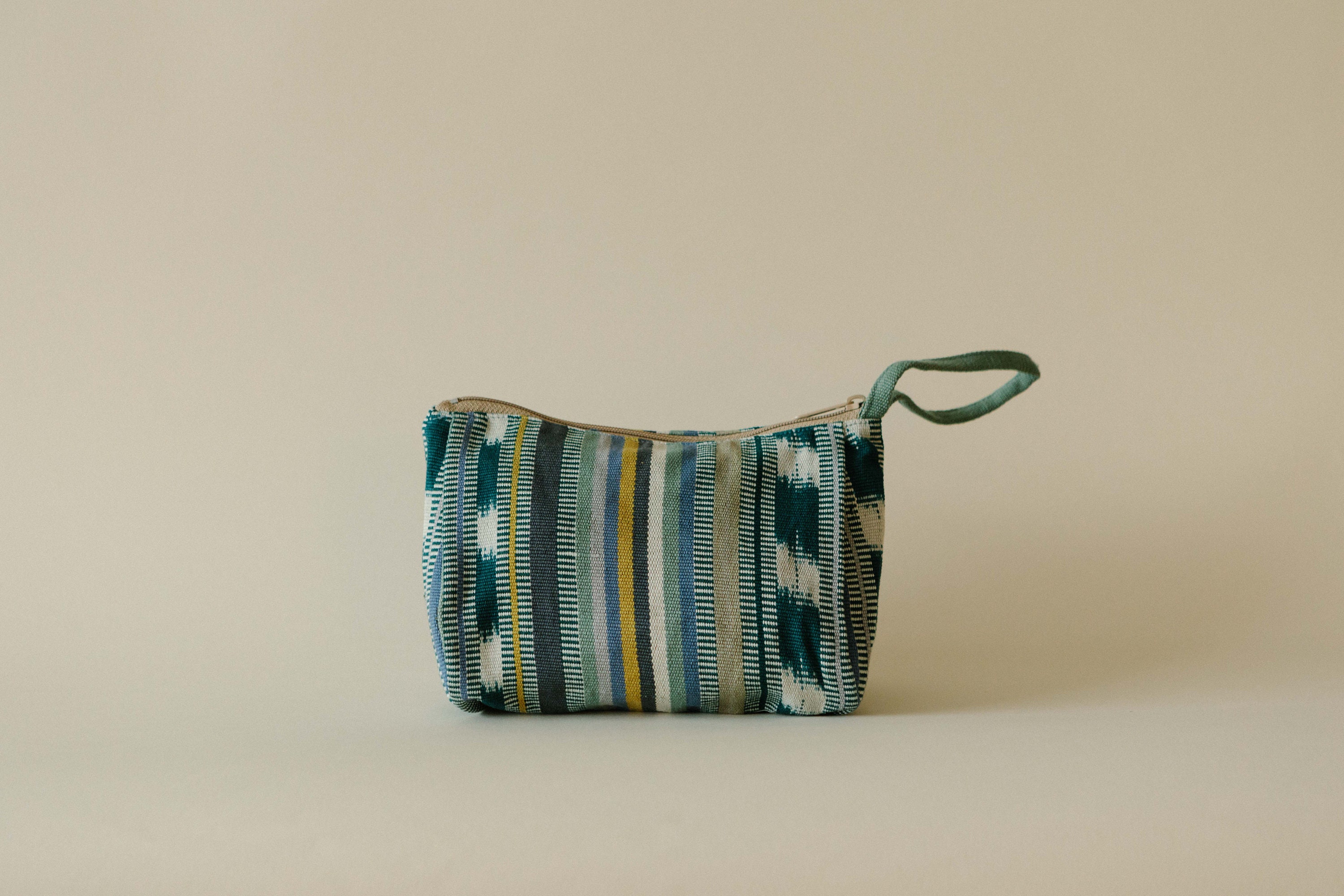 Hand-woven Stripe Pouch - Etsy