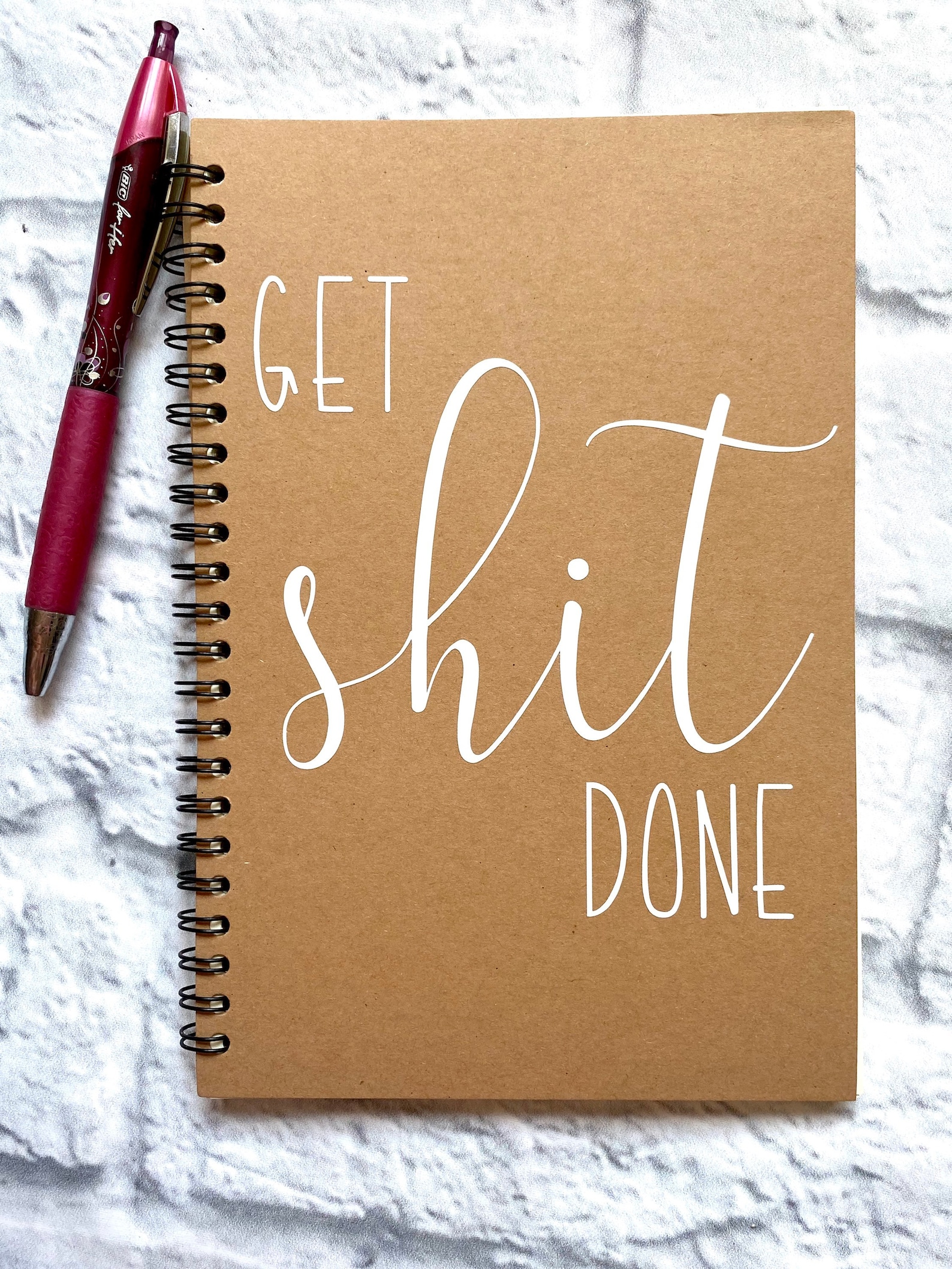 Get Shit Done to Do List Notebook to Do List Small - Etsy