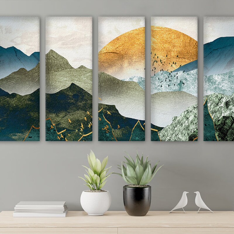 Multi Panel Wall Art - Etsy