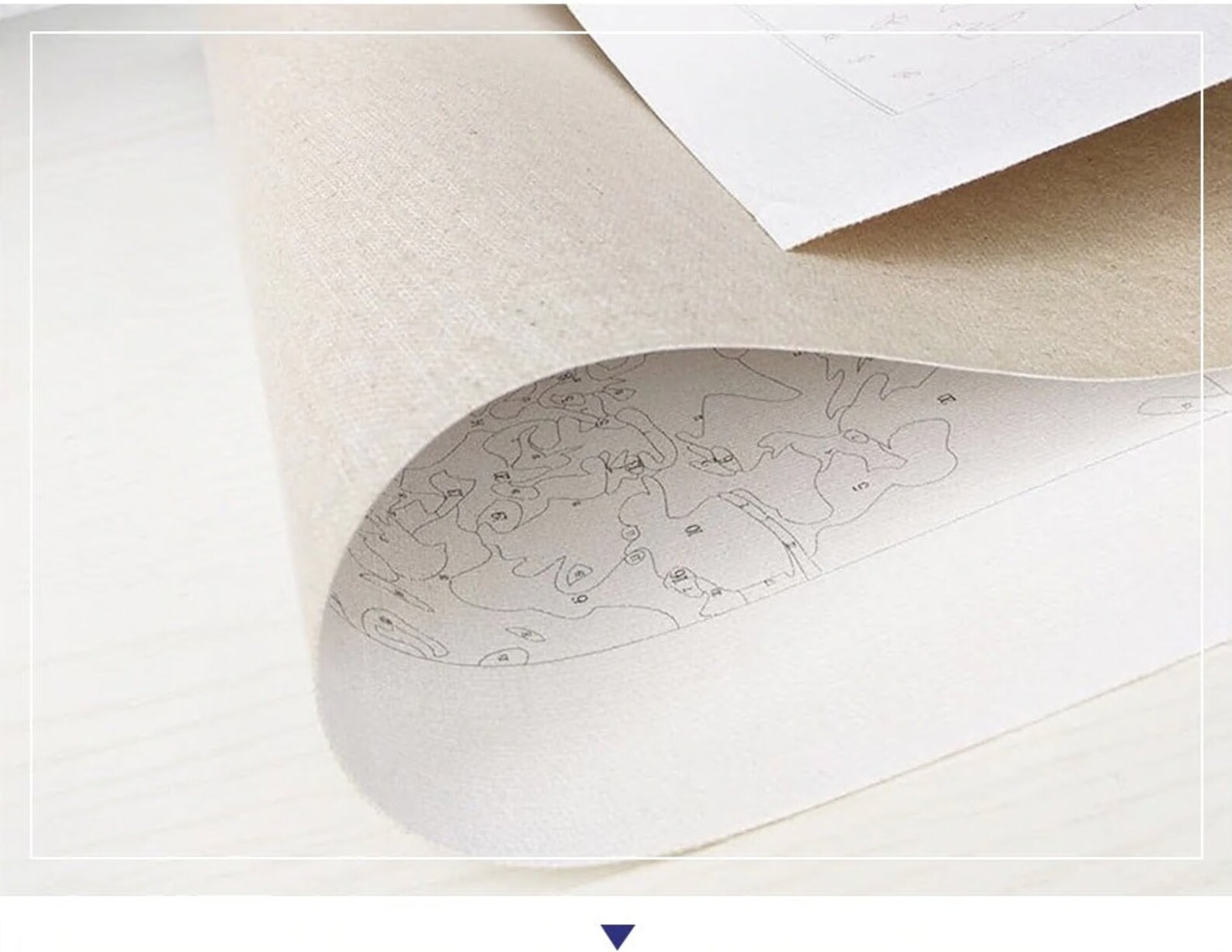 Paint by Numbers Mountain Painting for Adults DIY Kit Nature Paint by ...