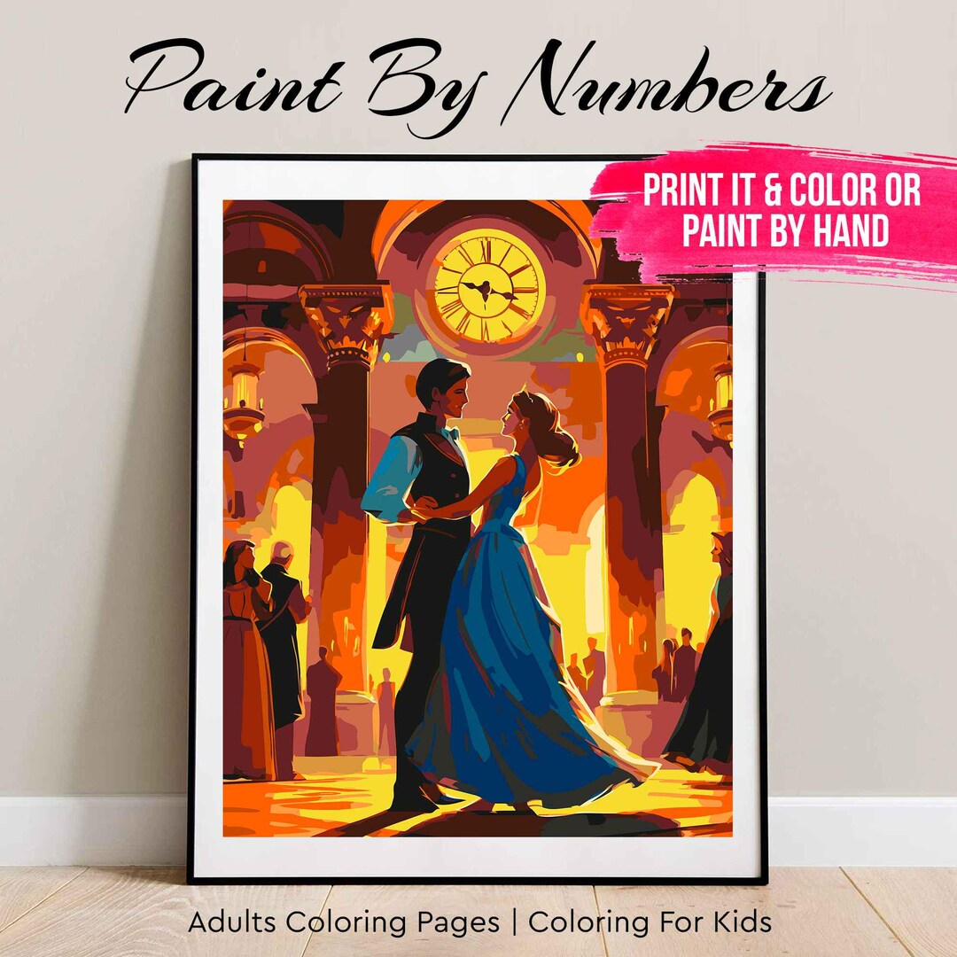 Color by Number Coloring Pages, Paint by Numbers, Printable Coloring ...