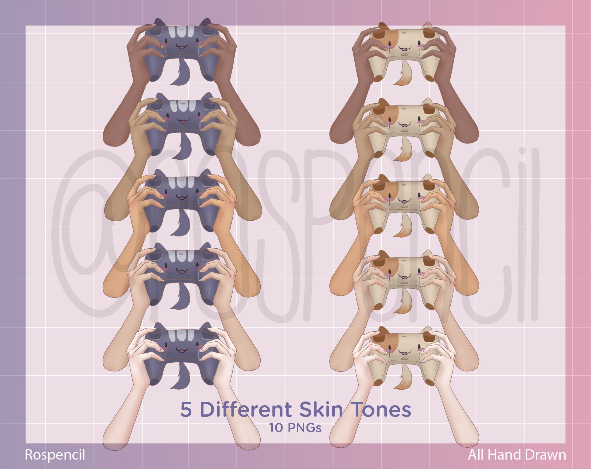 Kitty Vtuber Controller Cute Animals Kitties Cat Vtuber - Etsy