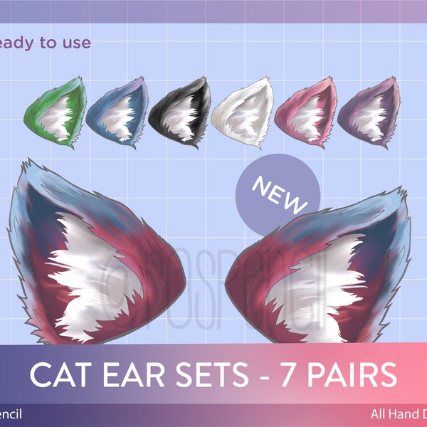 Animated Vtuber Ears - Etsy