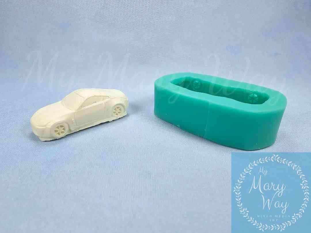 Small 3D Sports Car Mold - Etsy