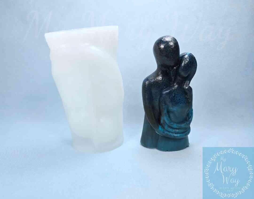 3D Hugging Couple Mold - Etsy