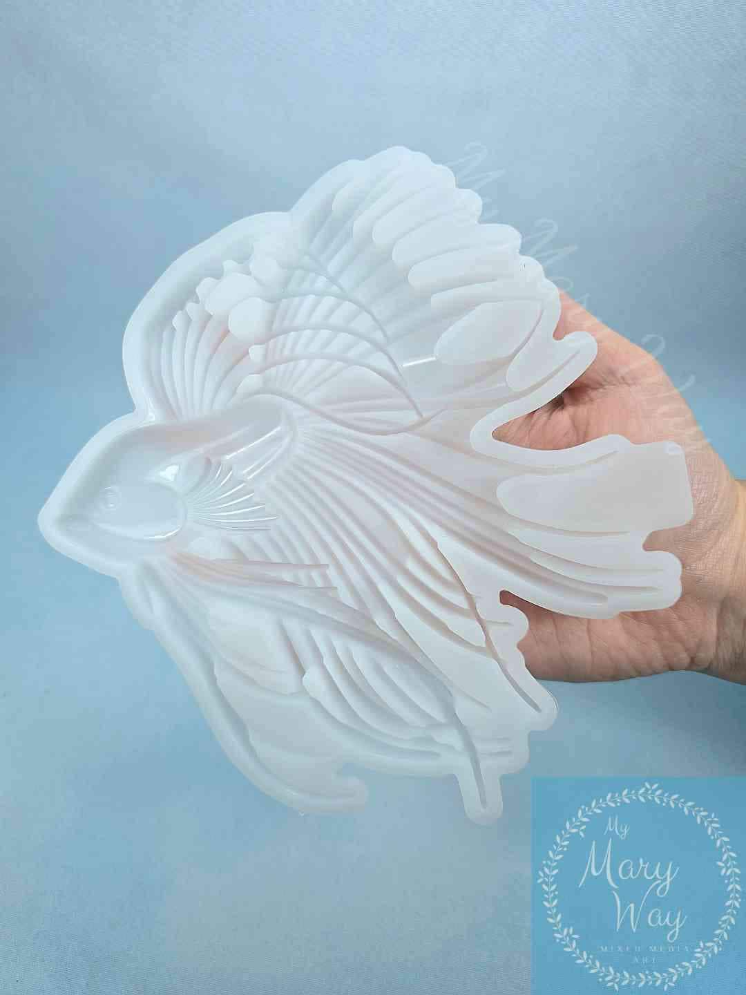 Large Betta Fish Mold - Etsy