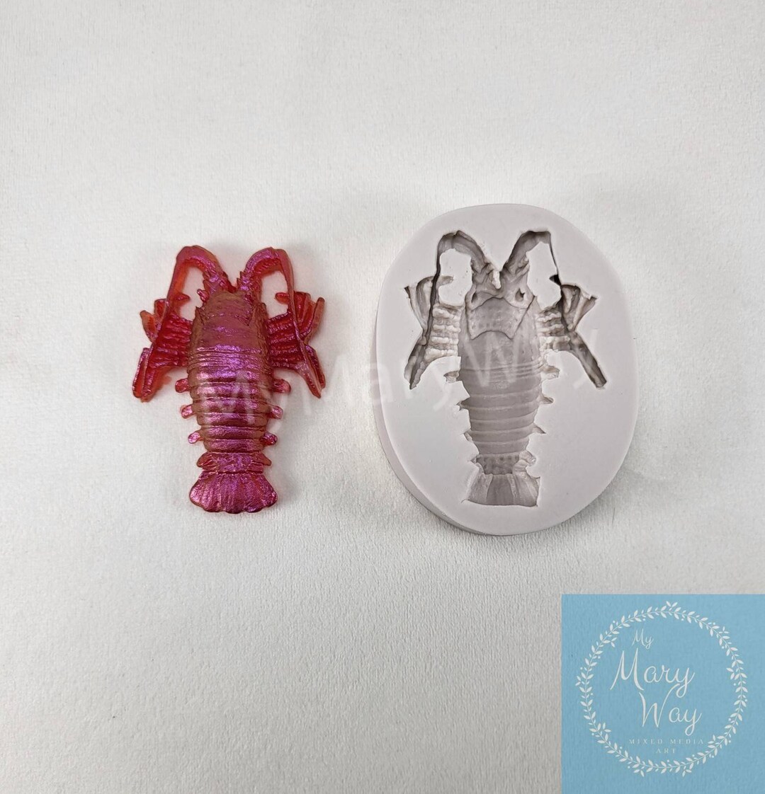 Crawfish Mini Lobster Silicone Mold - Etsy