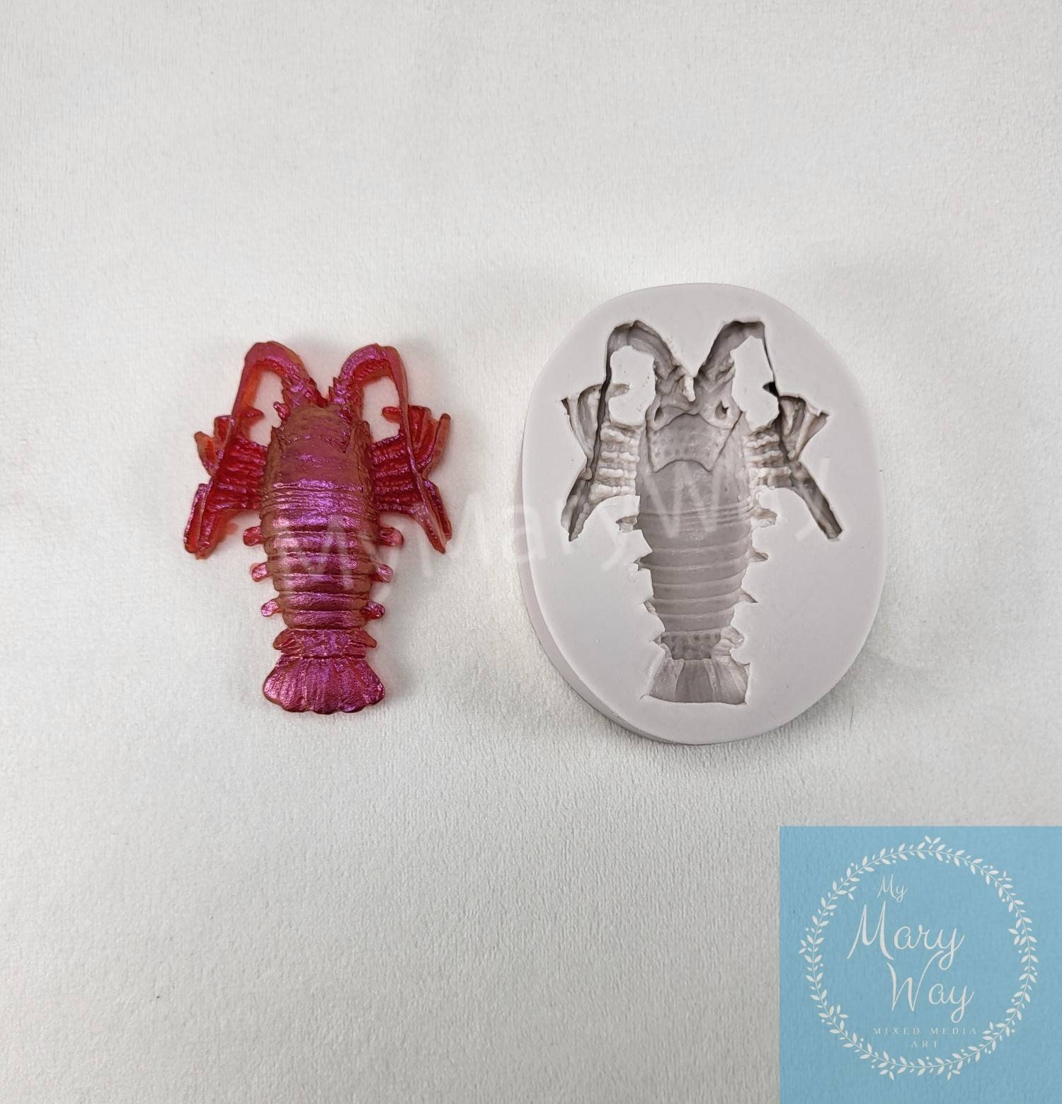 Crawfish Mini Lobster Silicone Mold - Etsy
