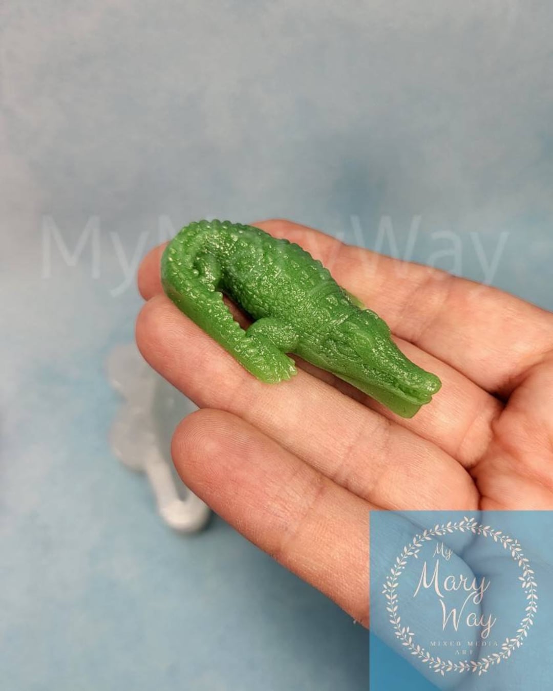 3D Small Crocodile Alligator Mold - Etsy