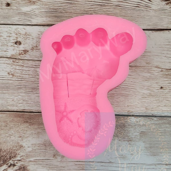 Foot Silicone Mold - Etsy