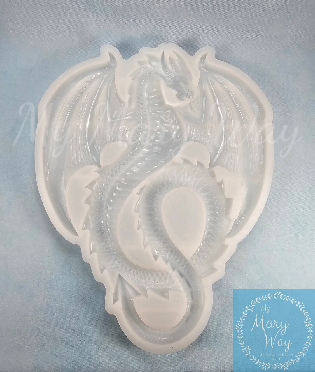 Xlarge Dragon Silicone Mold - Etsy