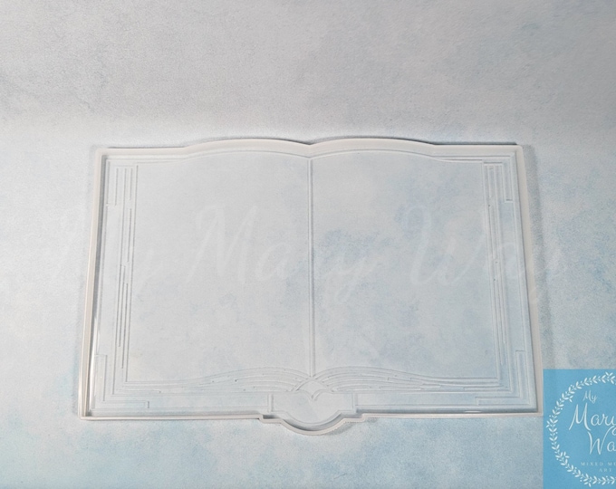 Open Book Tray Mold - Etsy