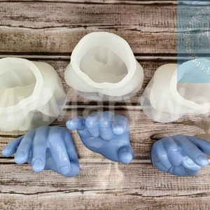 3D ASL SEE Sign Language Hands Signs Silicone Molds (see Description ...