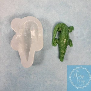 3D Small Crocodile Alligator Mold - Etsy