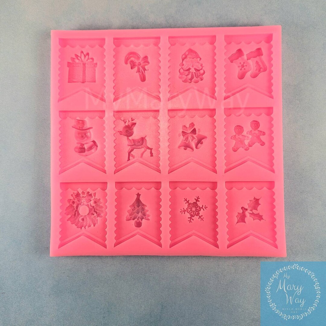 Christmas Gift Tags Mold - Etsy