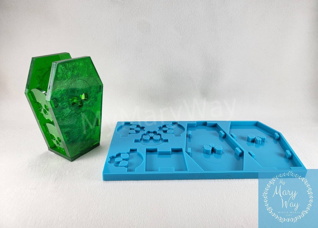 Skull Coffin Container Silicone Mold - Etsy