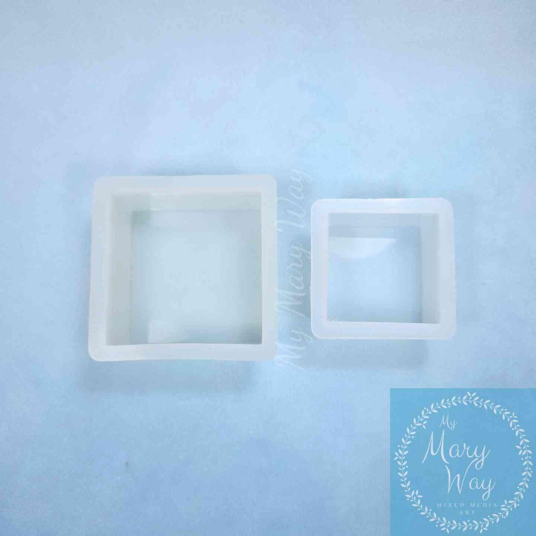 Set of 2 Deep Square Molds - Etsy