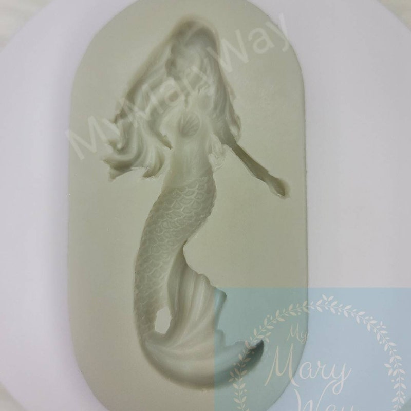 Mermaid Resin Mold - Etsy