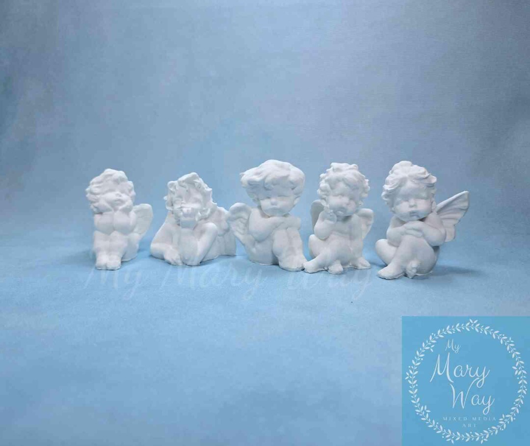 Set of 5 Baby Angel Molds - Etsy