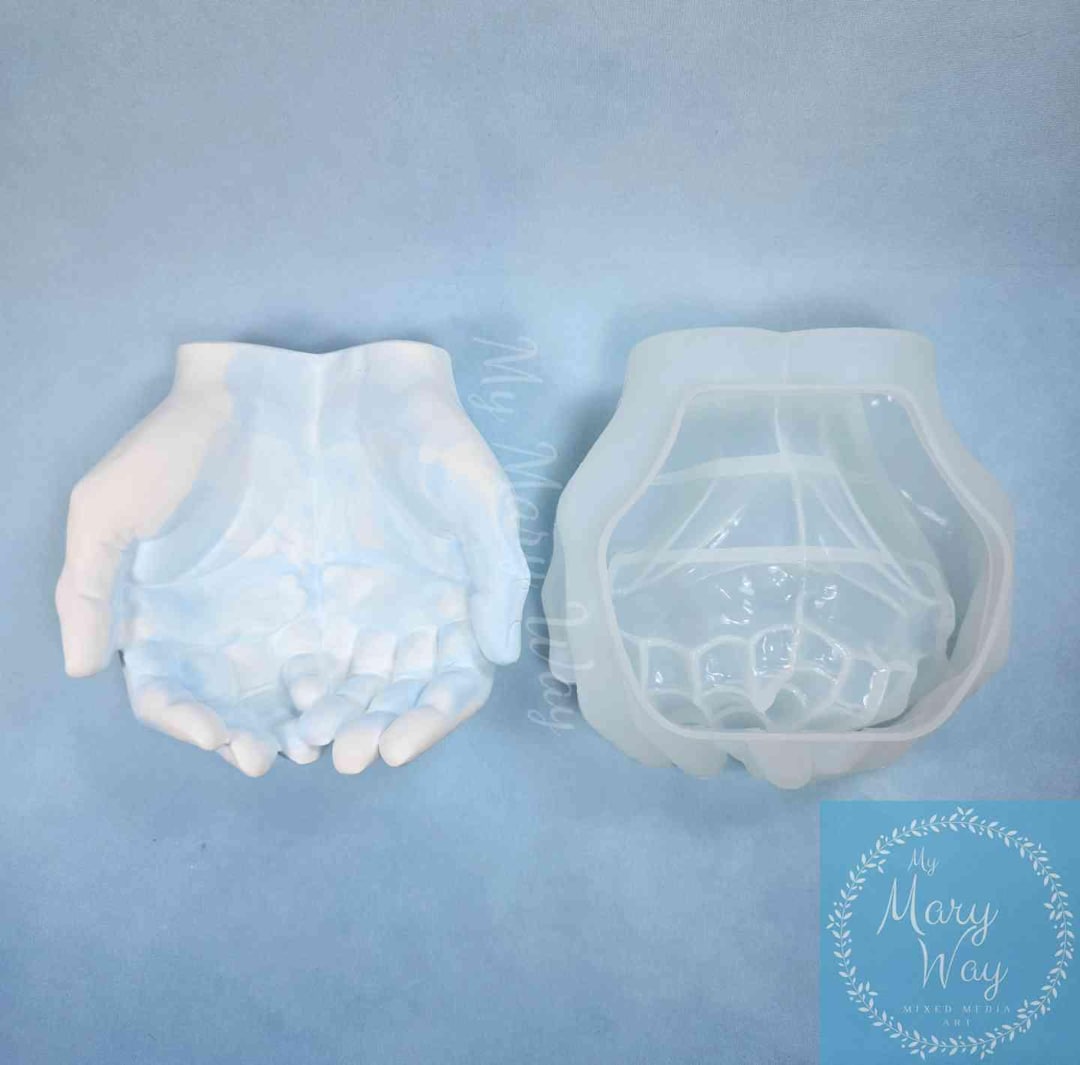 Cupped Hands Silicone Mold - Etsy