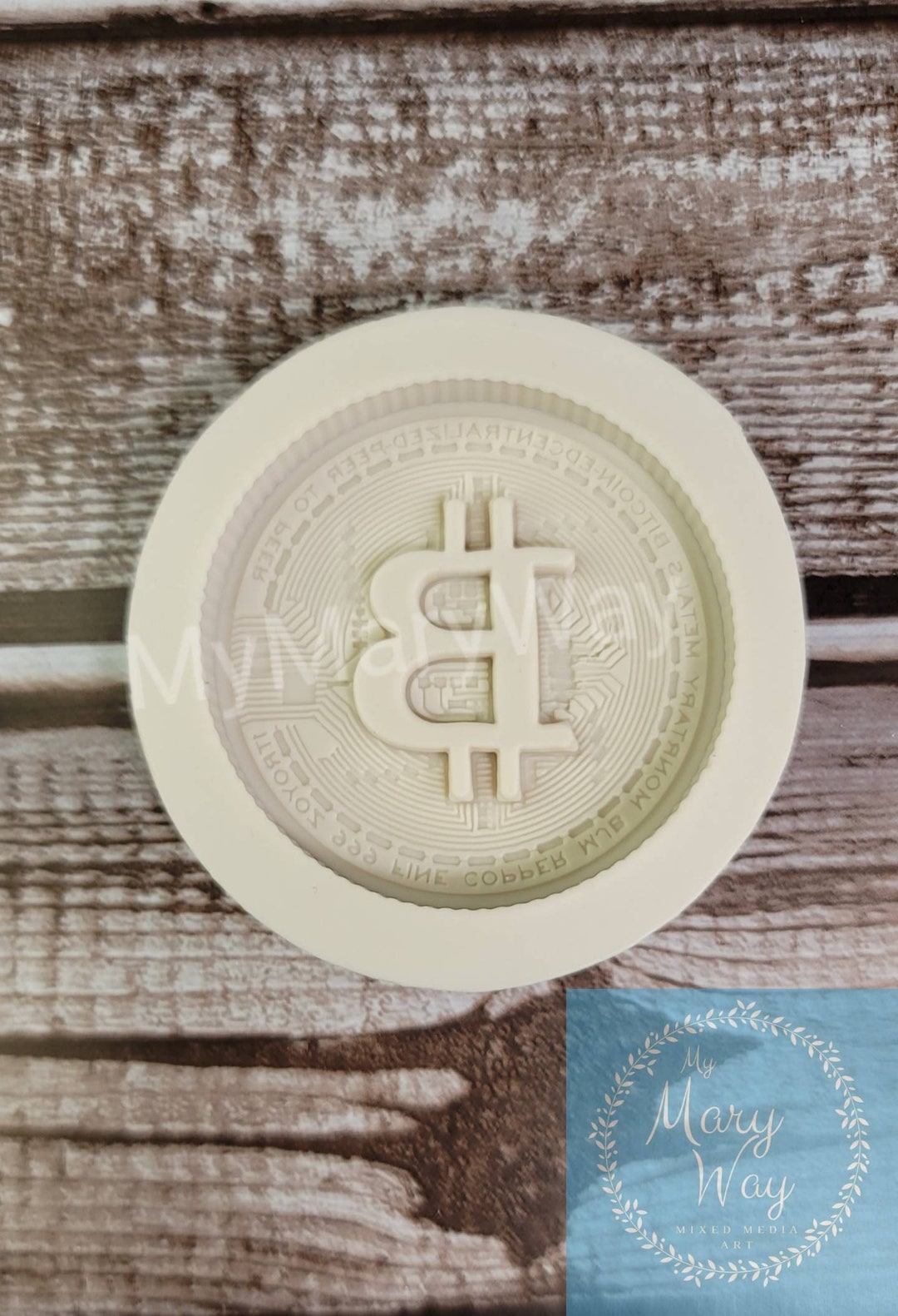 Deep Bitcoin Detailed Silicone Mold - Etsy