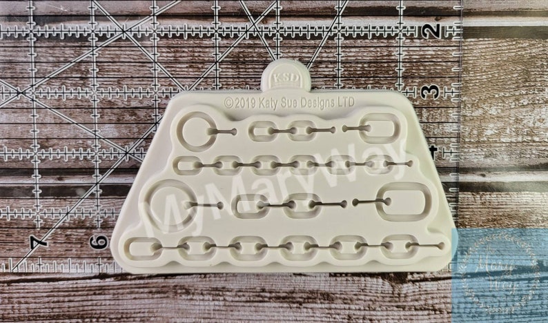 Chain Links and Chains Silicone Mold in Grey - Etsy