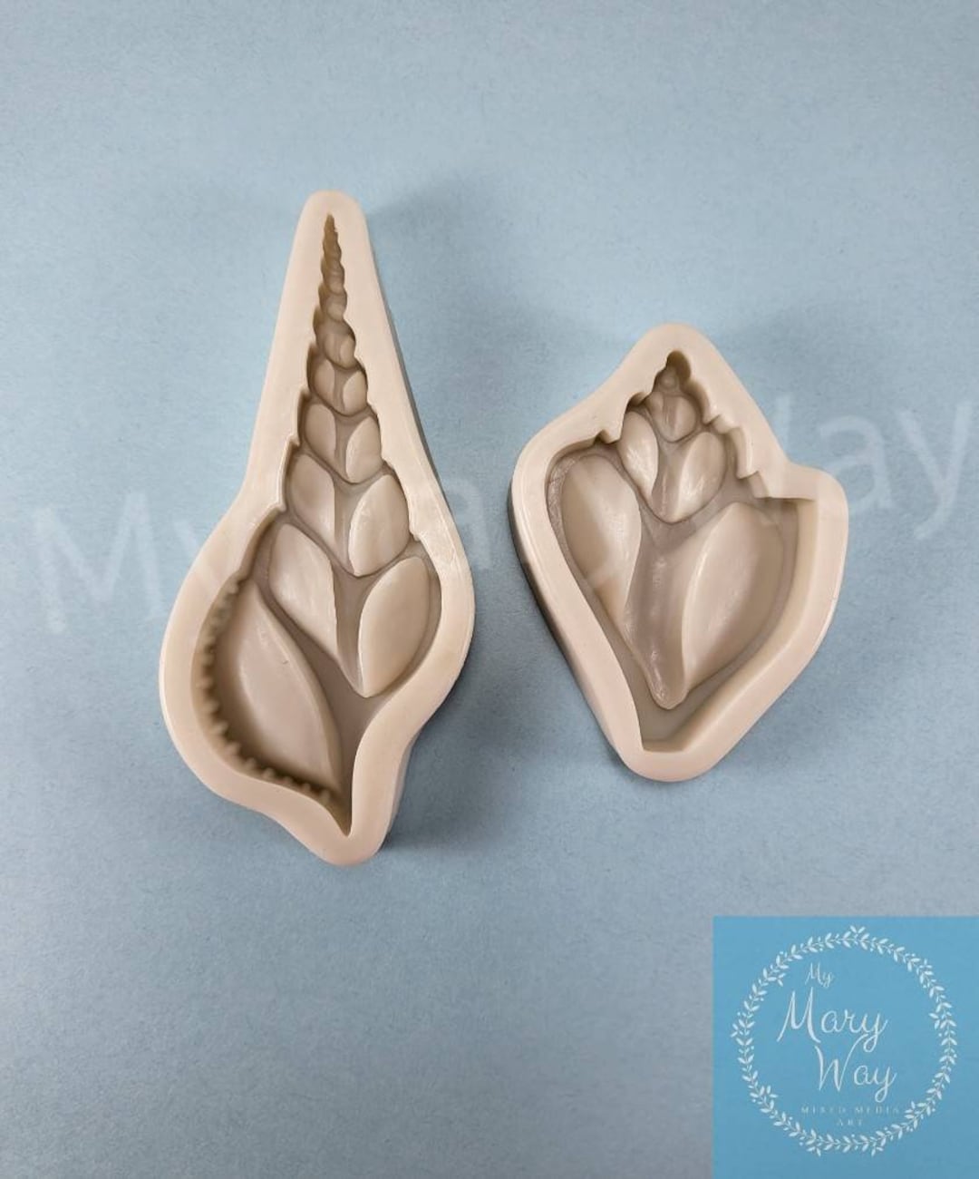 Sea Shell Set Silicone Molds - Etsy