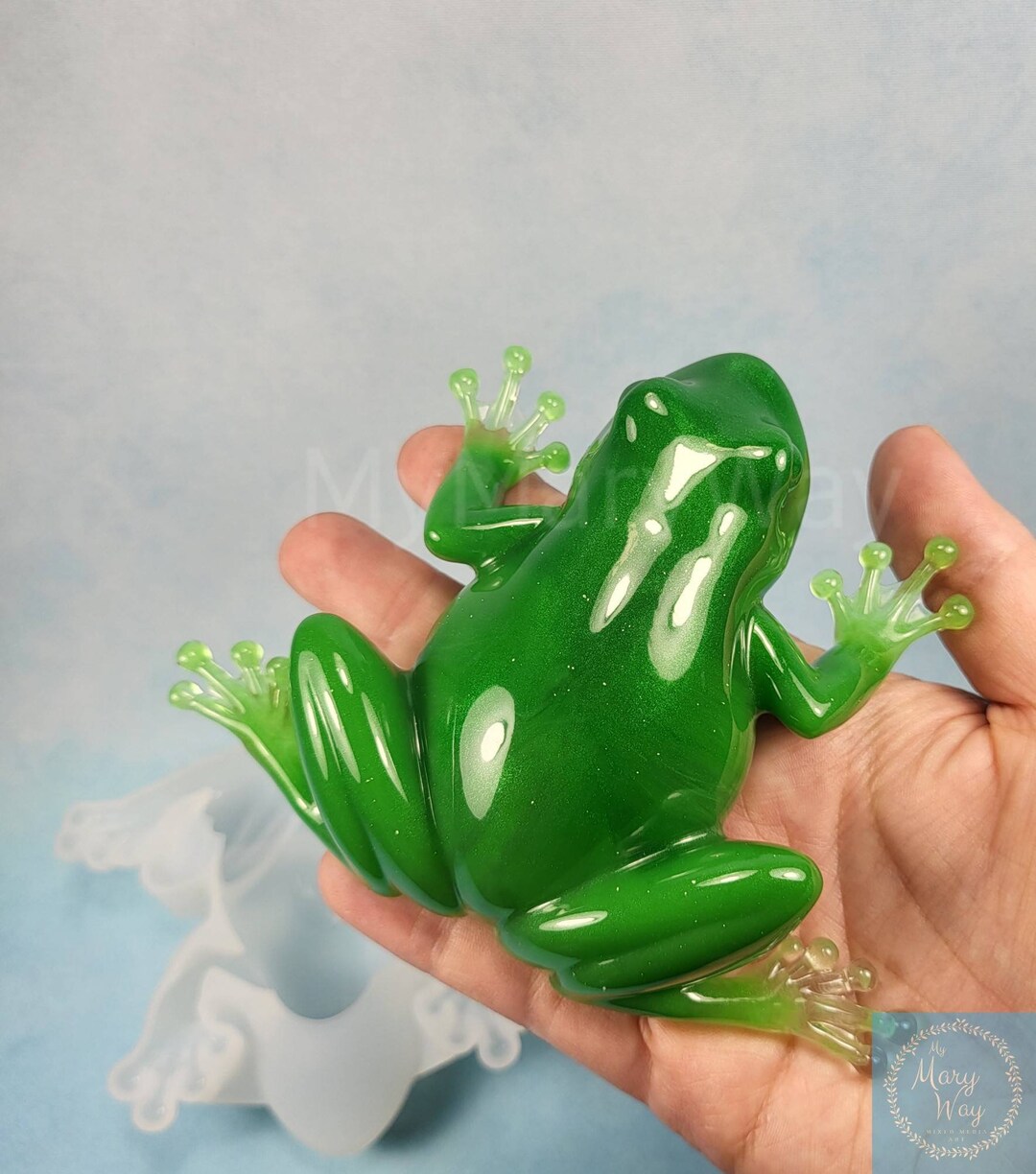 3D Frog Silicone Mold - Etsy