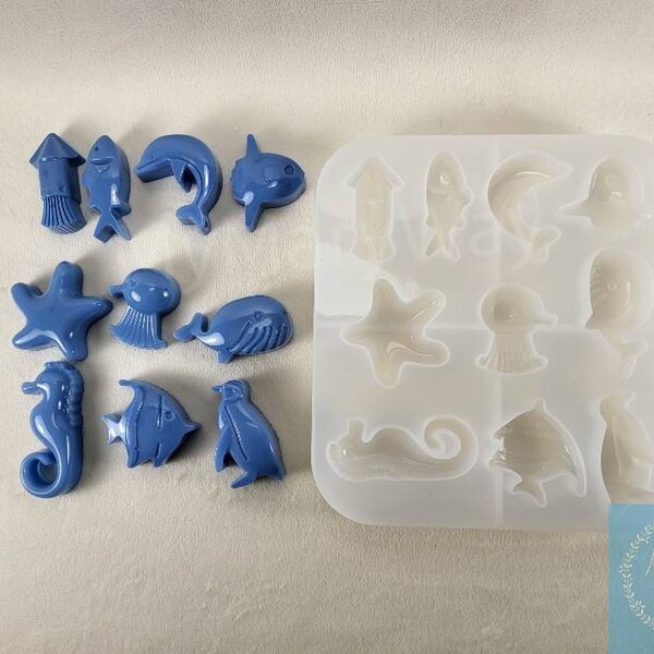 Silicone Sea Creatures - Etsy