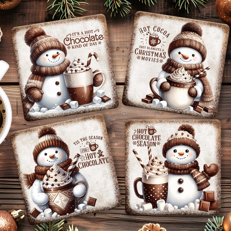 Cute Hot Cocoa Cups - Etsy