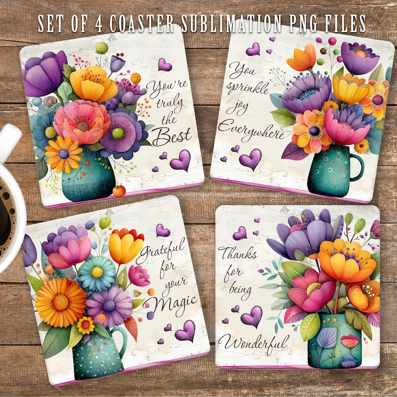Ceramic Friend Coaster - Etsy
