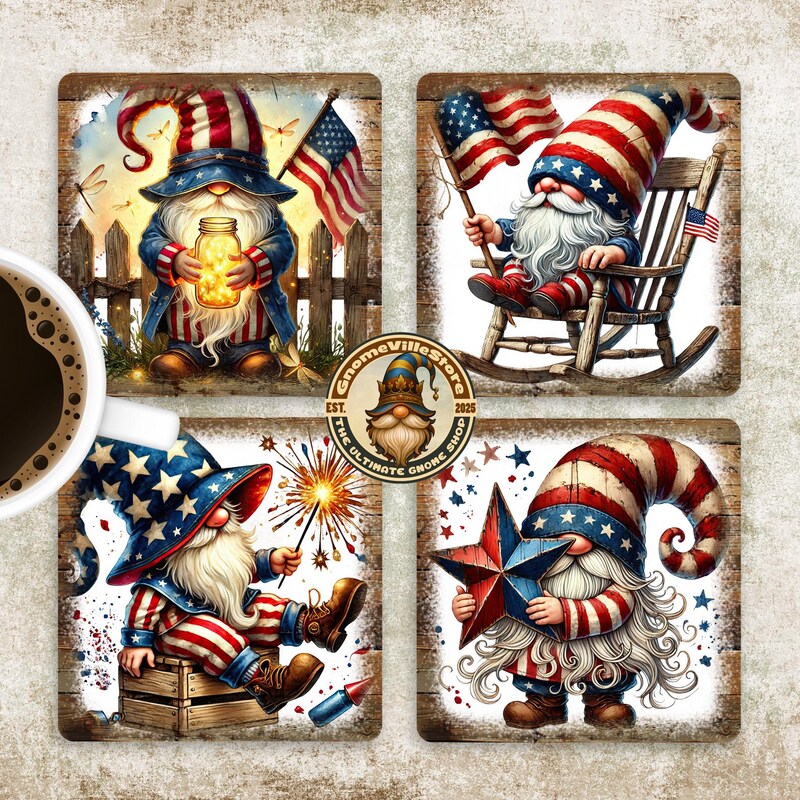 Patriotic Gnome - Etsy