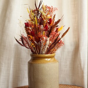 Nancy | Bright Autumn Dried Flower Bouquet | Colourful Dried Flowers ...