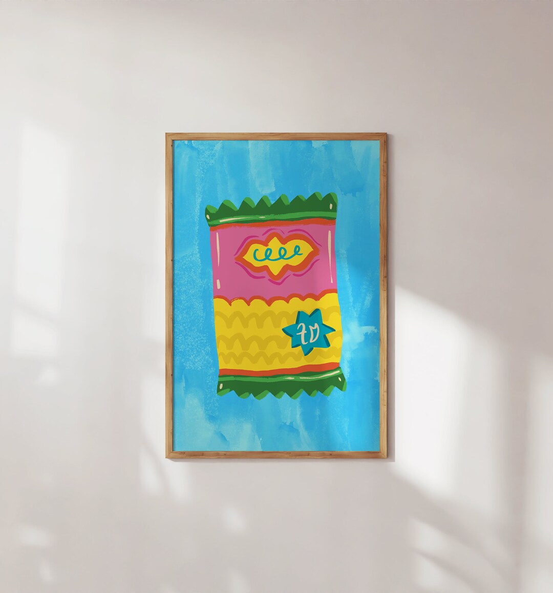 Daal Snack | A5 A4 A3 Art Print - Etsy