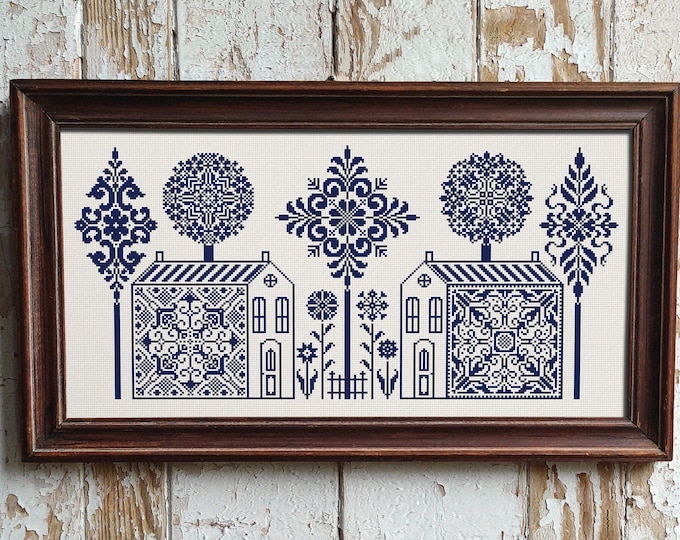 Quaker Christmas by Carriage House Samplings Counted Cross - Etsy