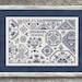 Celtic Tree of Life Sampler Cross Stitch Pattern, X Stitch Chart ...
