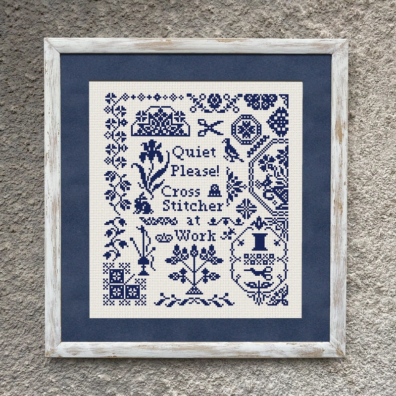 Quaker Cross Stitch - Etsy
