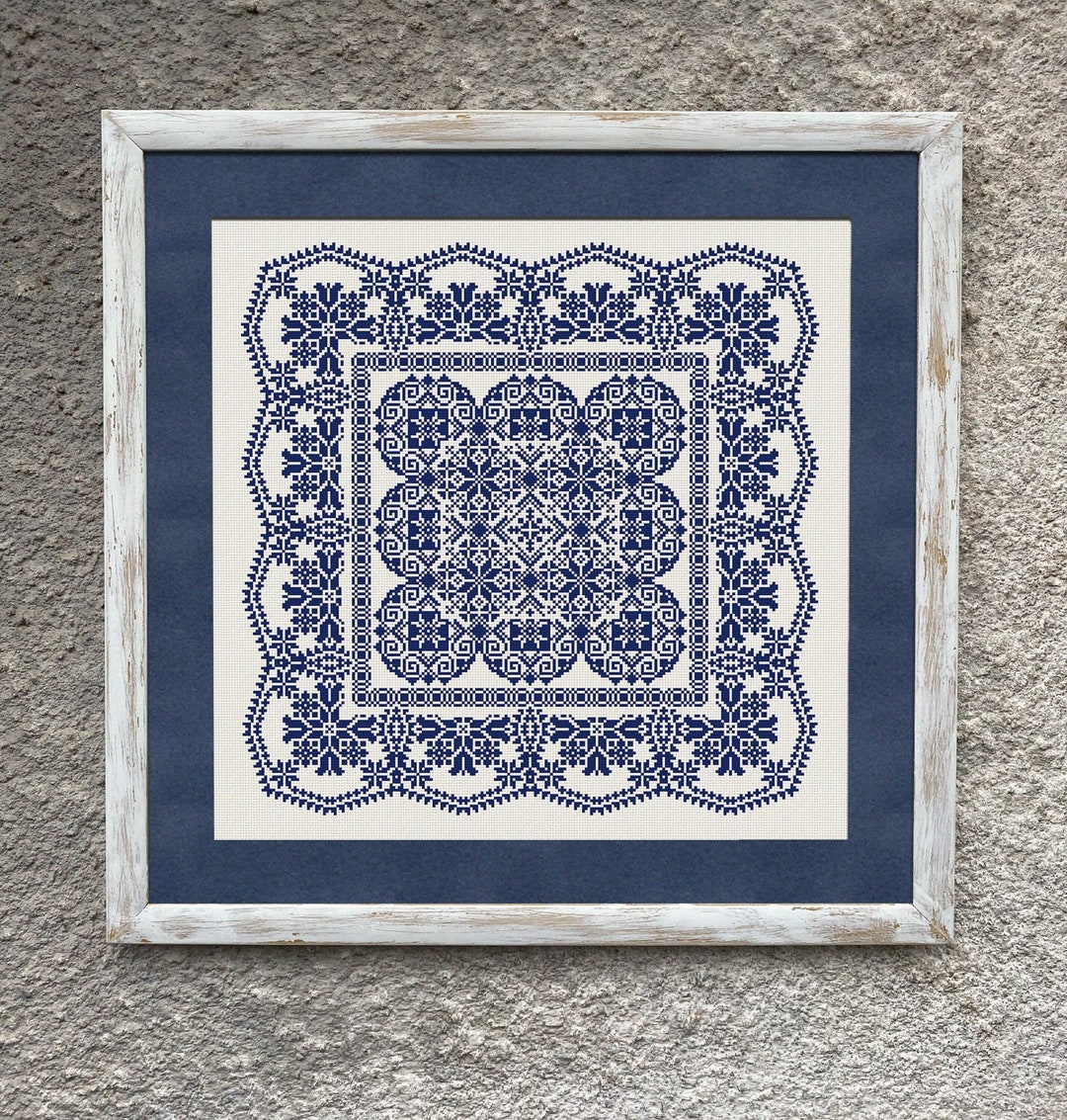 Monochrome Sampler Cross Stitch Pattern, Easy Counted Cross Stitch ...