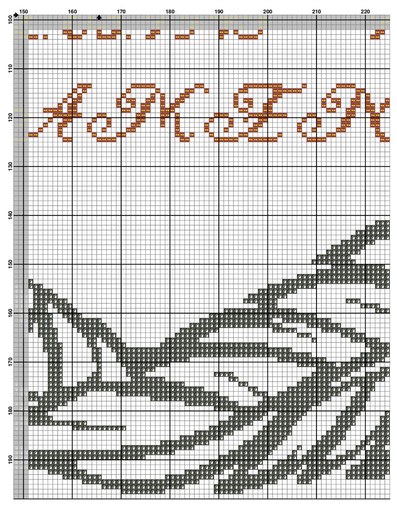 Your Wings Were Ready Memorial Cross Stitch Pattern, X Stitch Chart ...