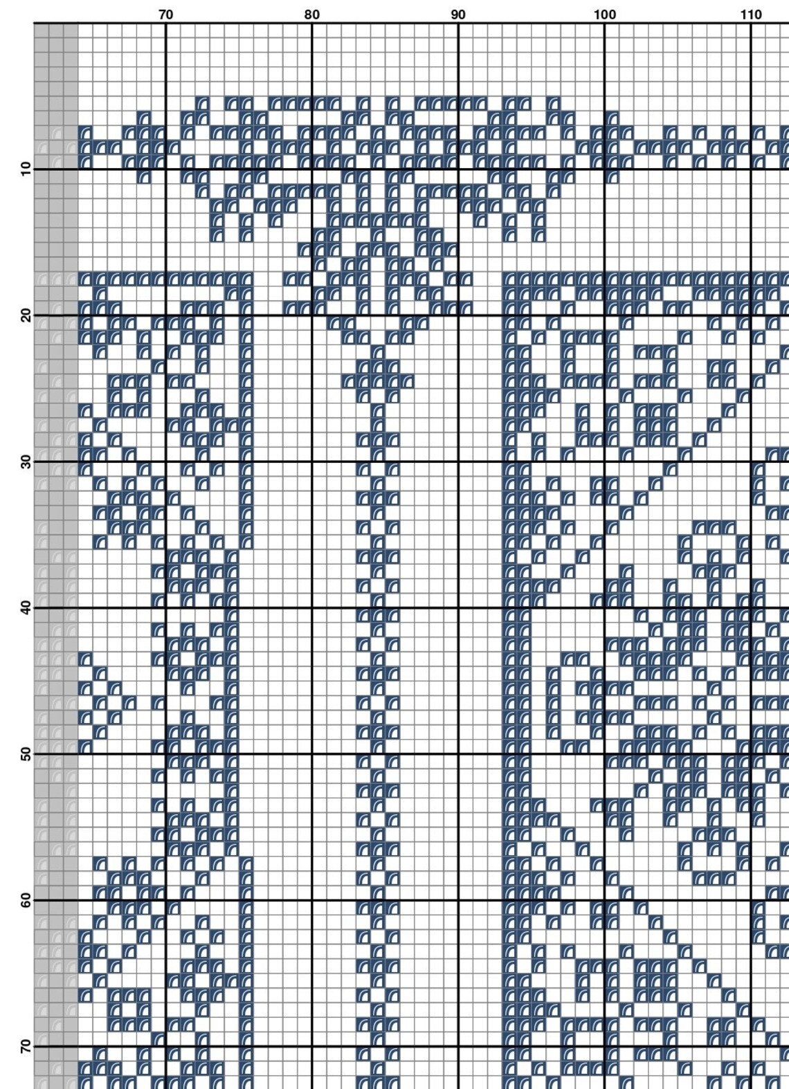 Monochrome Sampler Cross Stitch Pattern, Сross Stitch Chart, Antique ...