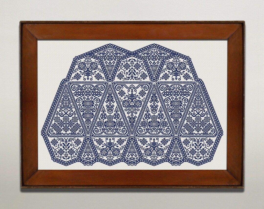 Large Monochrome Sampler Cross Stitch Pattern, X Stitch Chart ...