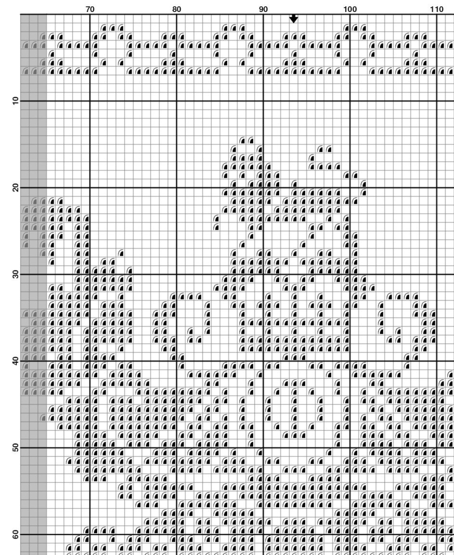 Monochrome Sampler Cross Stitch Pattern, X Stitch Chart, Coat of Arms ...