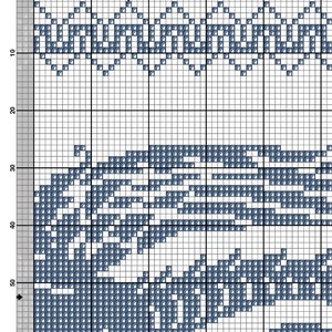 Dragon Sampler Monochrome Cross Stitch Pattern, Cross Stitch Chart ...