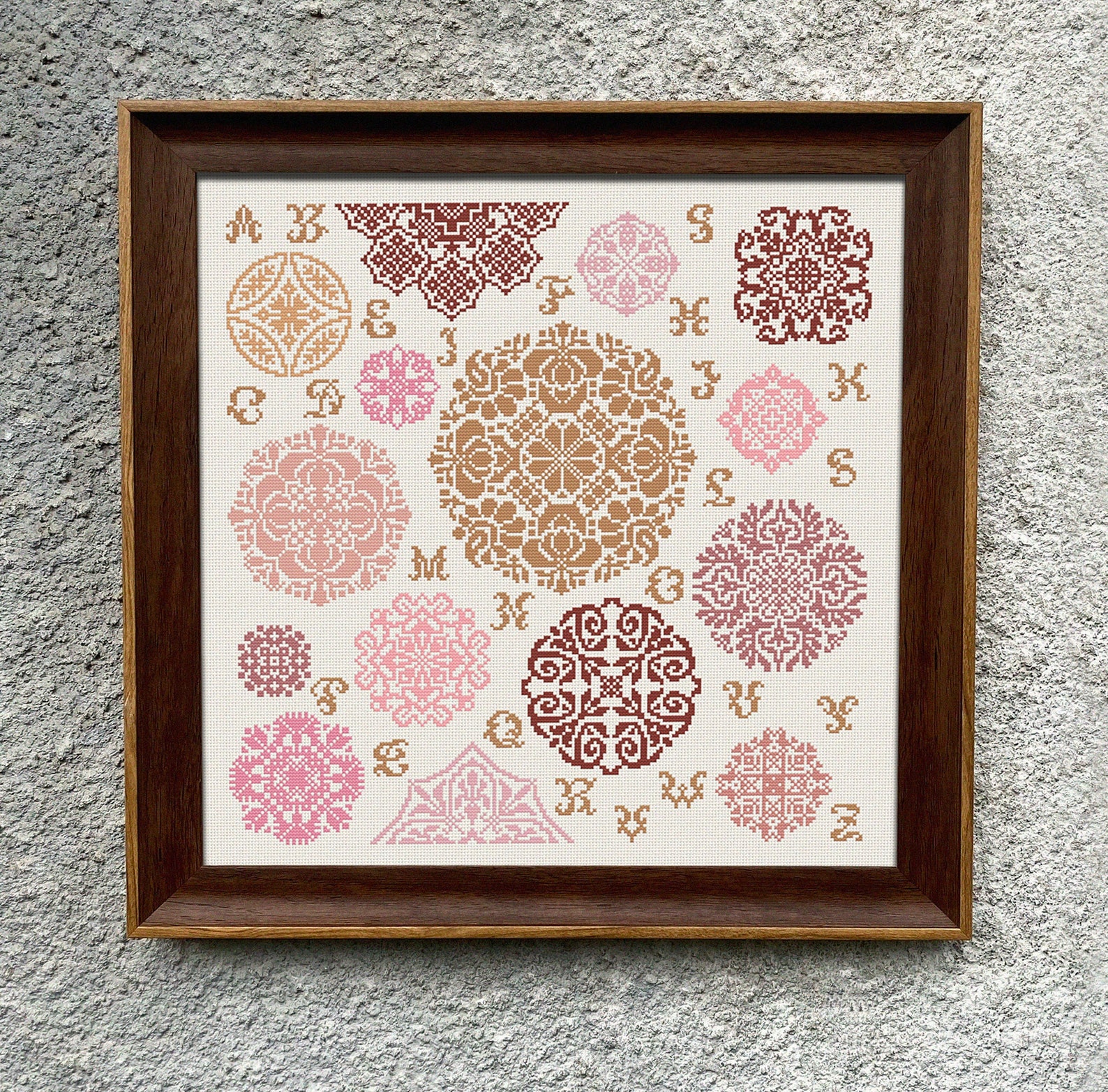 Quaker Sampler Cross Stitch Pattern, X Stitch Chart, Xstitch Embroidery ...