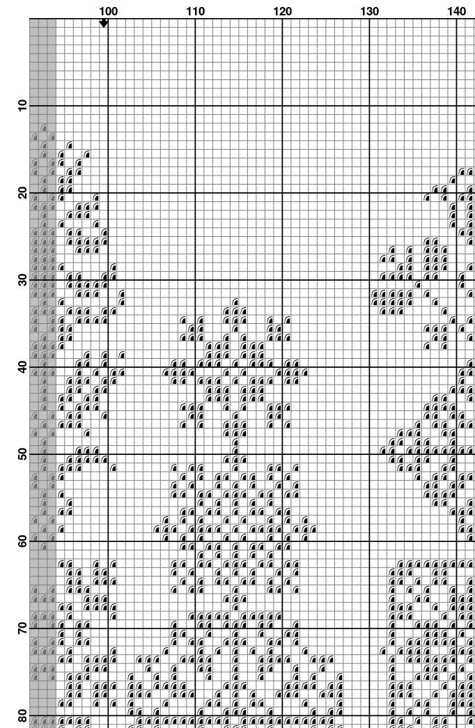 Monochrome Sampler Cross Stitch Pattern, Counted Cross Stitch Chart ...