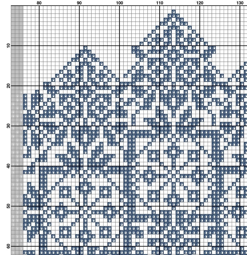 Large Monochrome Sampler Cross Stitch Pattern, X Stitch Chart ...