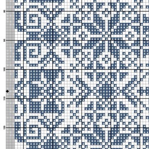 Monochrome Sampler Cross Stitch Pattern, Easy Counted Cross Stitch ...