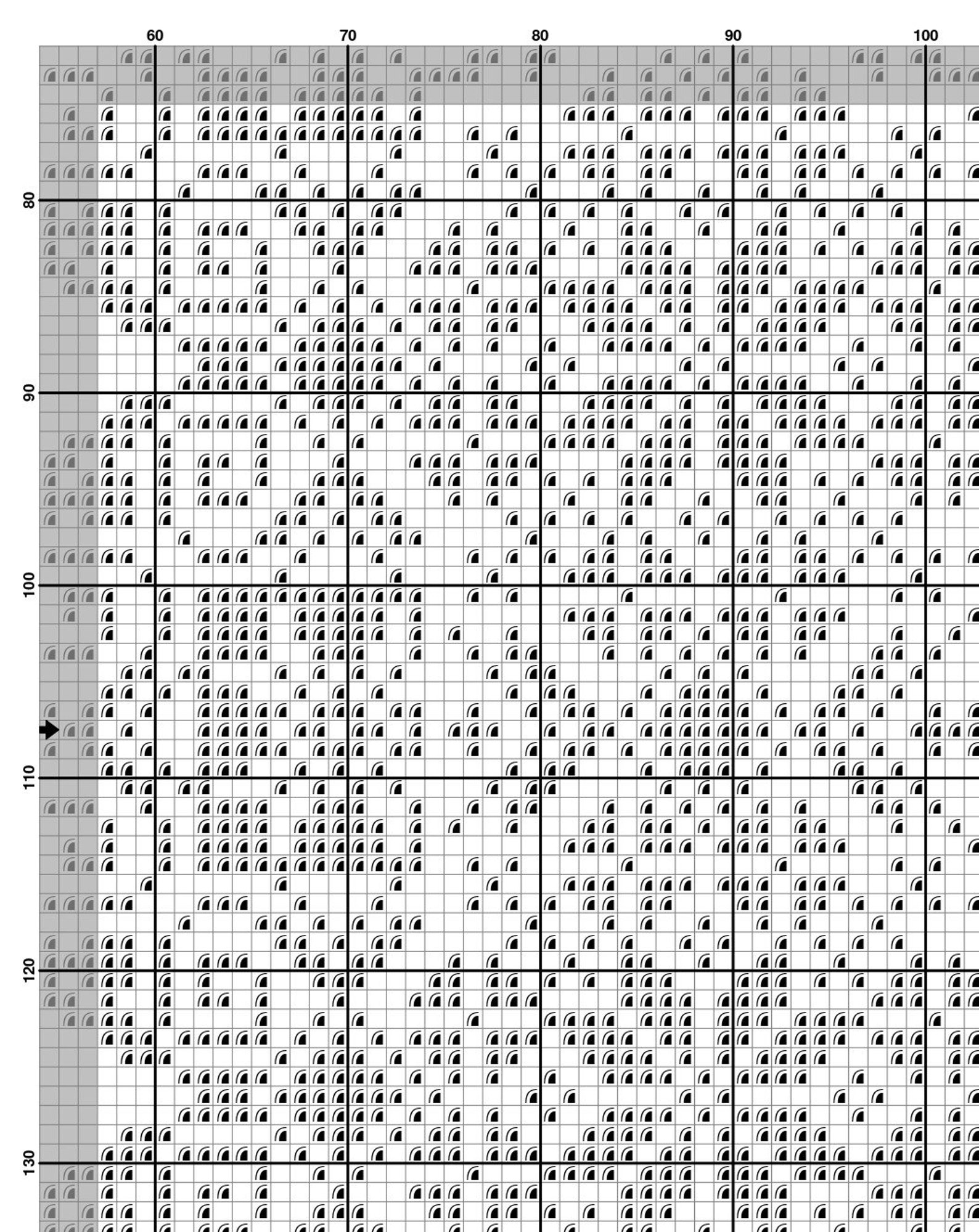 Monochrome Sampler Cross Stitch Pattern, Easy Counted Cross Stitch ...