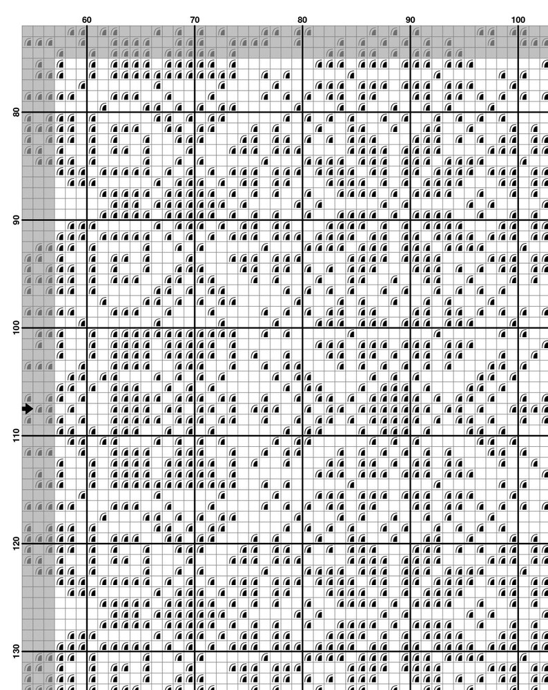 Monochrome Sampler Cross Stitch Pattern, Easy Counted Cross Stitch ...